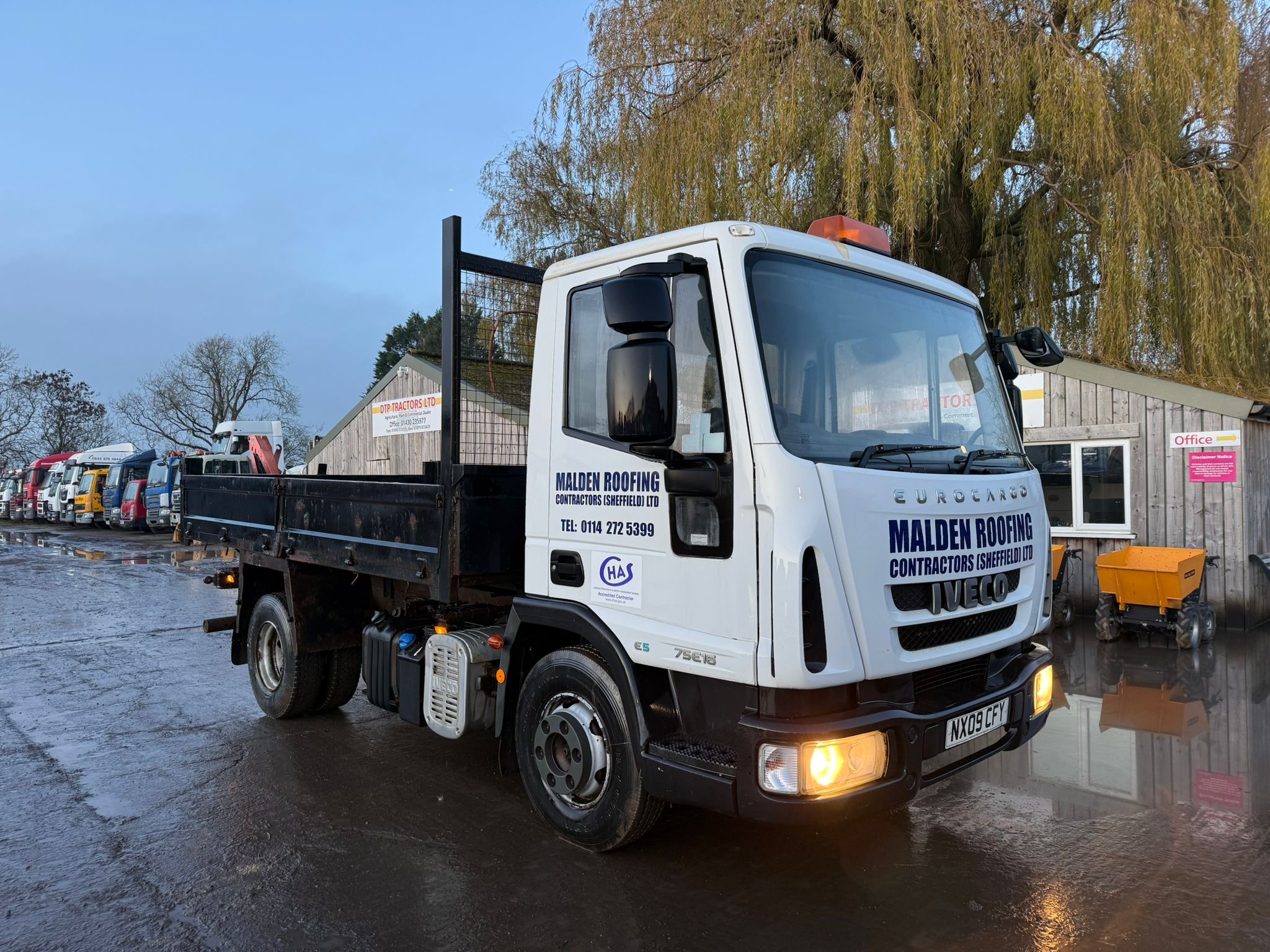 IVECO EUROCARGO 75E16 7.5 TON TIPPER LORRY | DTP Tractors LTD | East ...